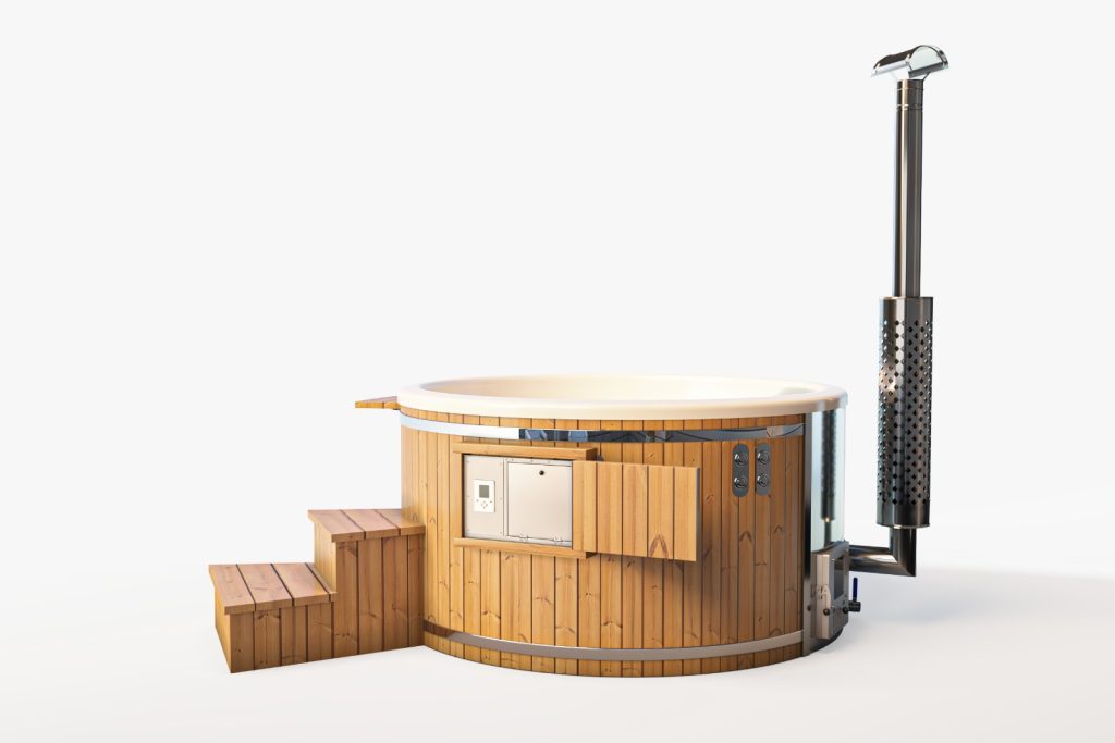 Tarkine Smart Wood Pellet Fired Hot Tub - TenSpa